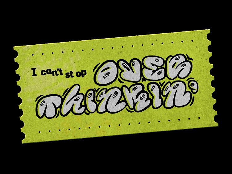 I can't stop overthinkin' by Anna Solokhina on Dribbble