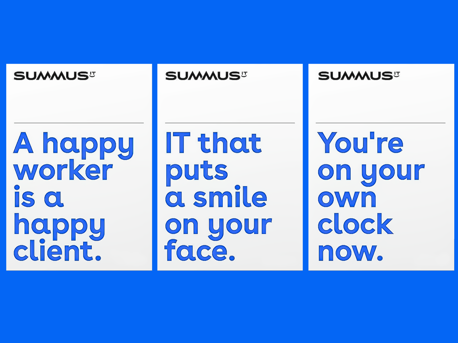 Summus Blue Logo Design by Liam Wilson on Dribbble