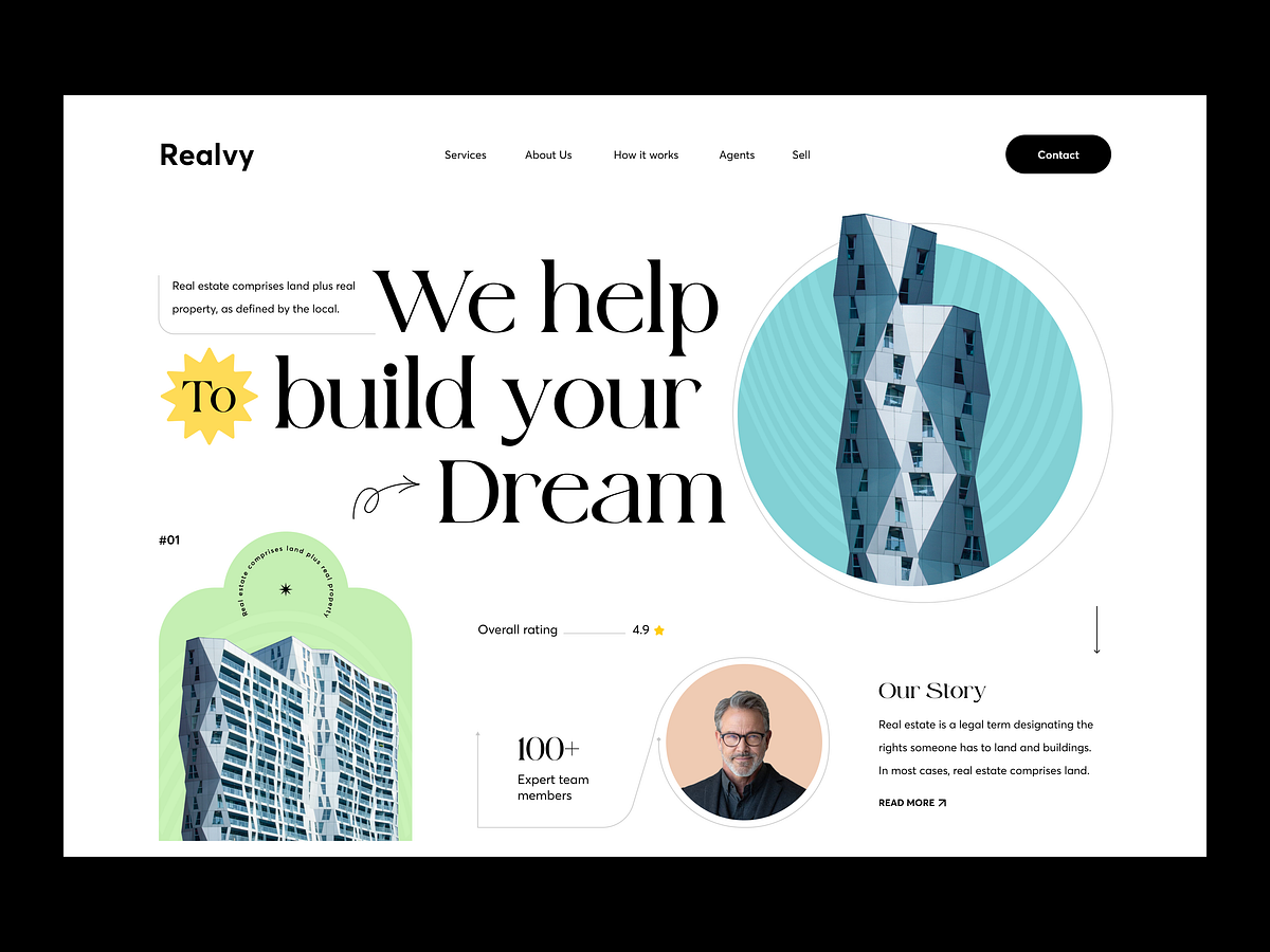 Real Estate Website designs, themes, templates and downloadable graphic ...