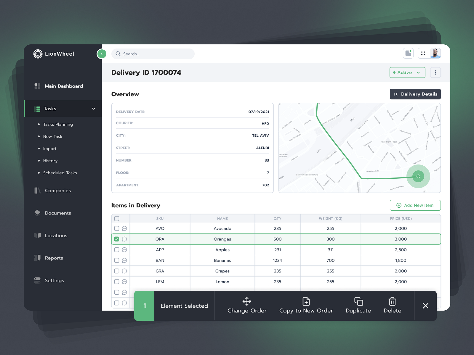 Delivery management platform redesign by Equal on Dribbble