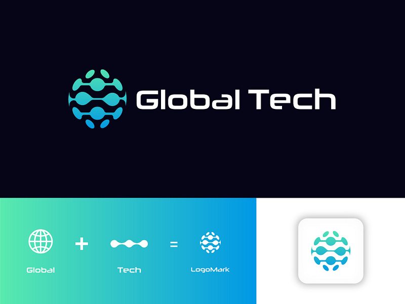 Modern Tech Logo Design designs, themes, templates and downloadable ...