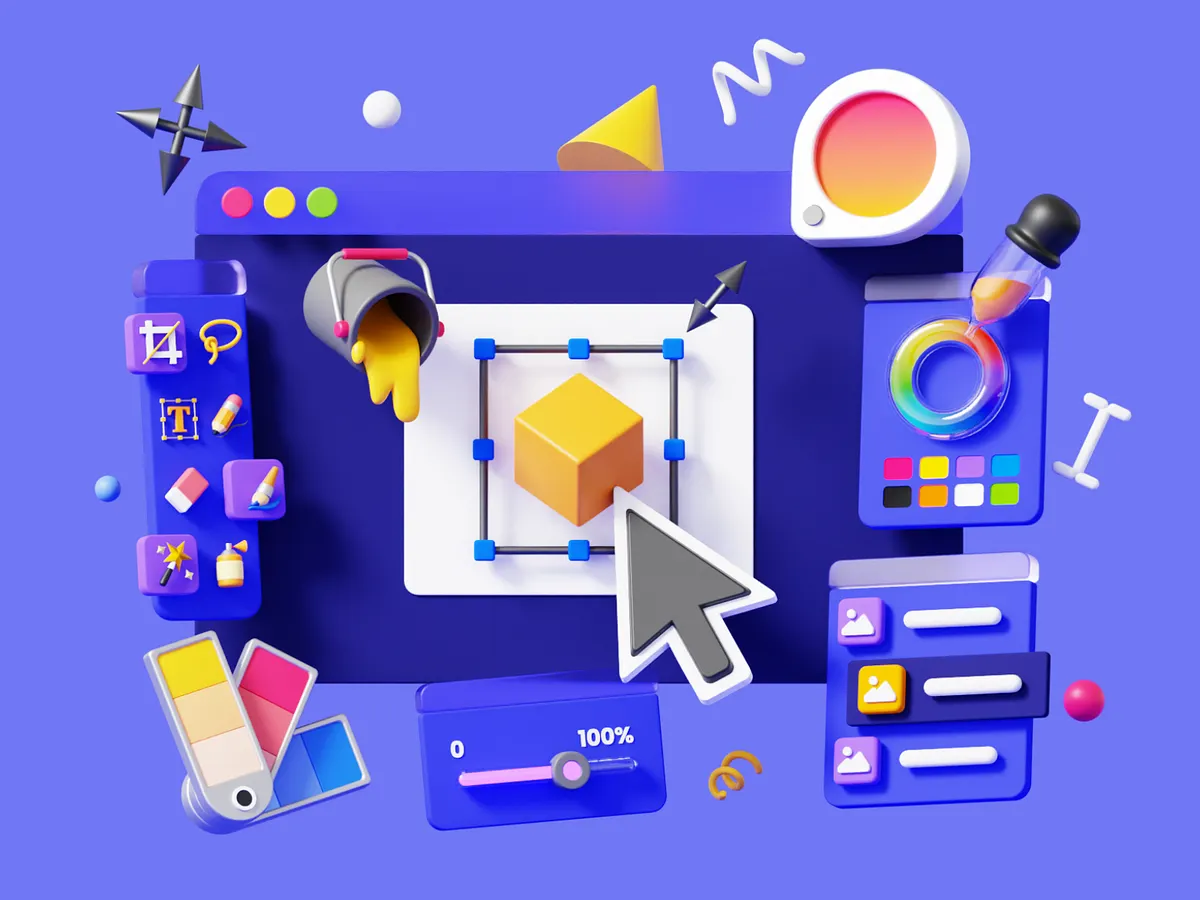 3D UI designs, themes, templates and downloadable graphic elements on ...