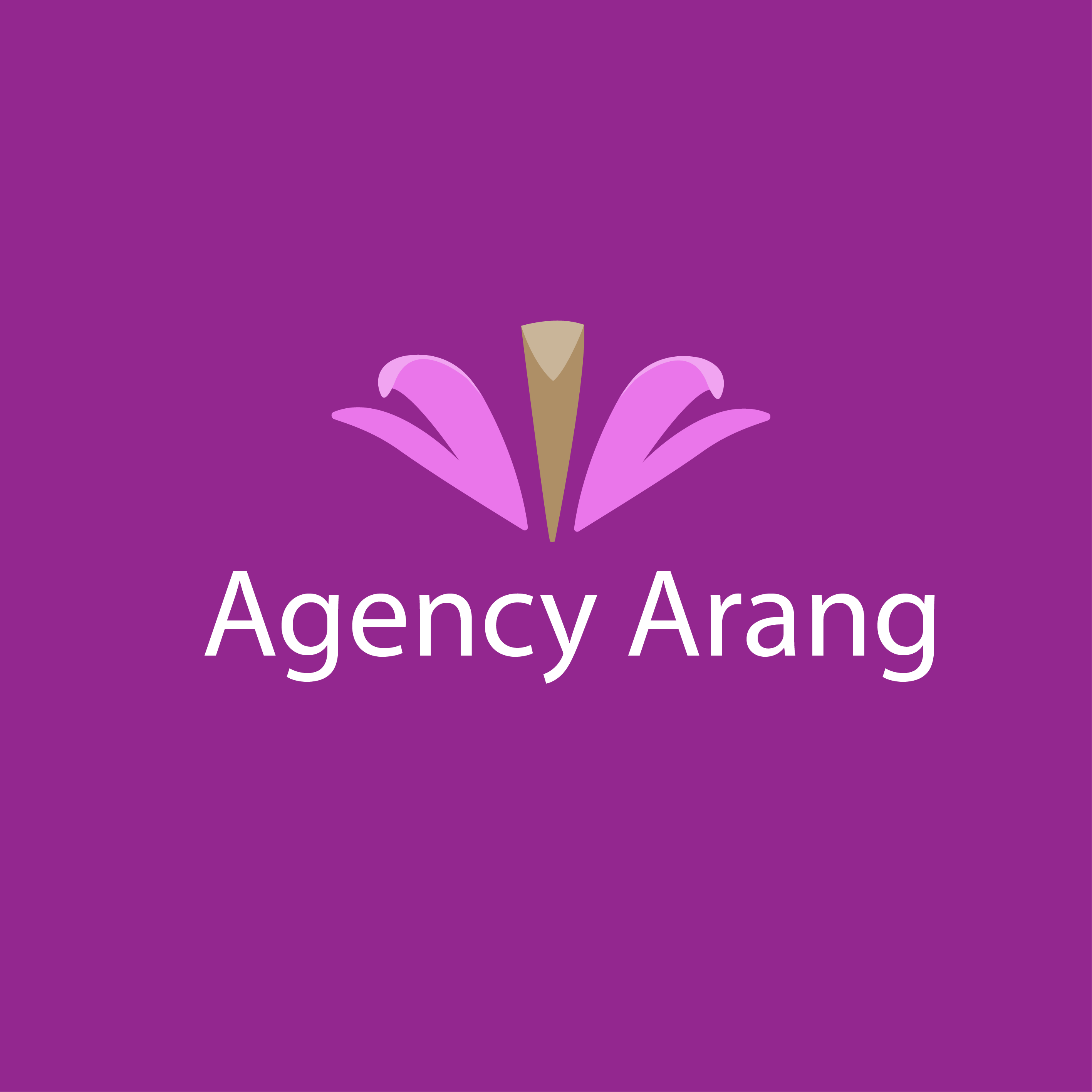 Creation of a logo. Agency Arang by Vira Kosh on Dribbble