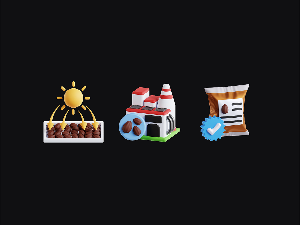 Chocolate Process 3D Icons by Inipagi Studio on Dribbble