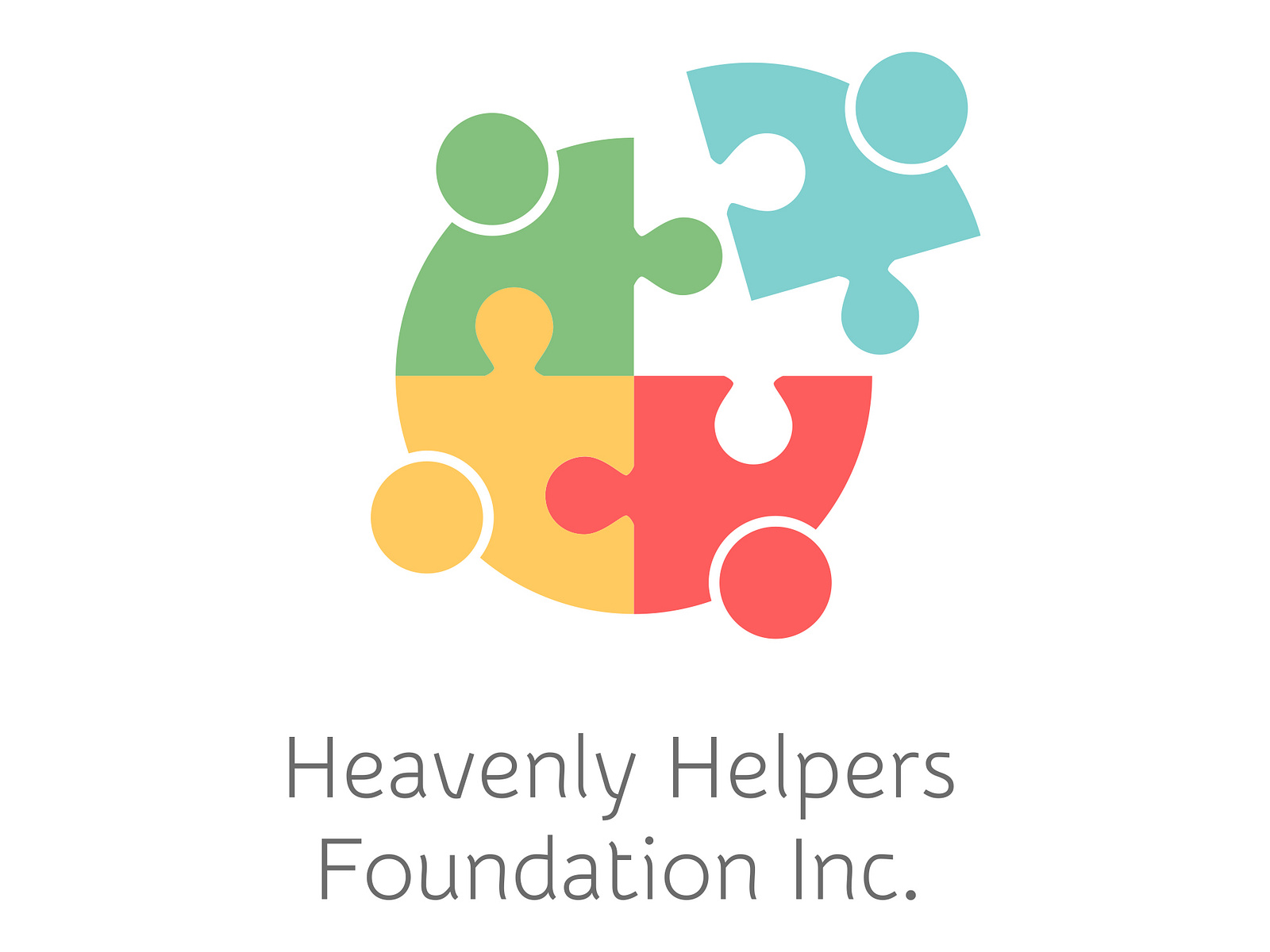 Logo - Heavenly Helpers Foundation Inc. by Elise SCH on Dribbble