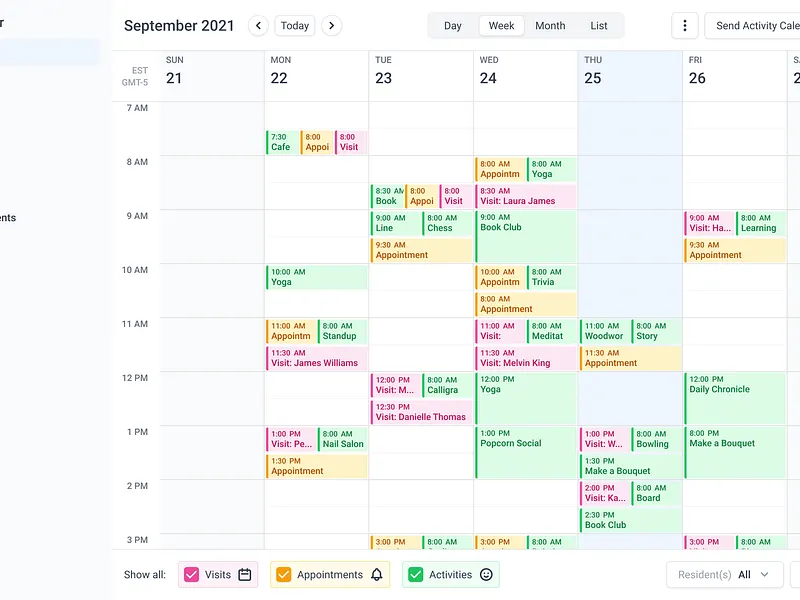 Browse thousands of UI Weekly Calendar images for design inspiration ...