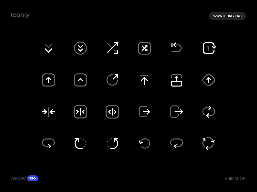 Iconly Pro Animation | part 1 by Iconly Pro for Piqo Design on Dribbble