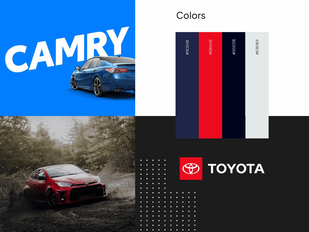 Toyota - Brand Identity by Rafay Syed for AlphaSquad Studio on Dribbble
