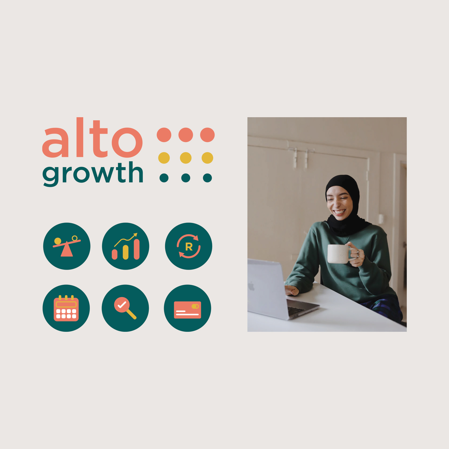 Branding- Alto Growth - SME Accounting by Woww Digital on Dribbble