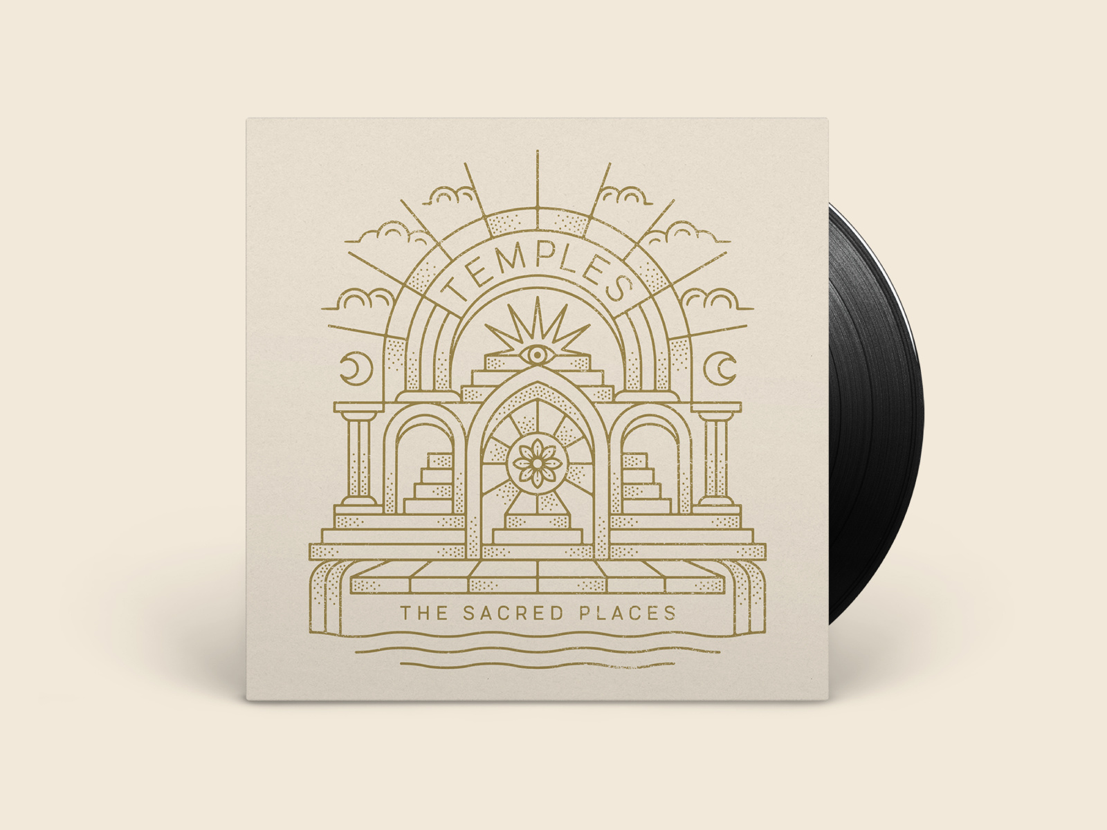Temples Album Art by NienowBrand on Dribbble