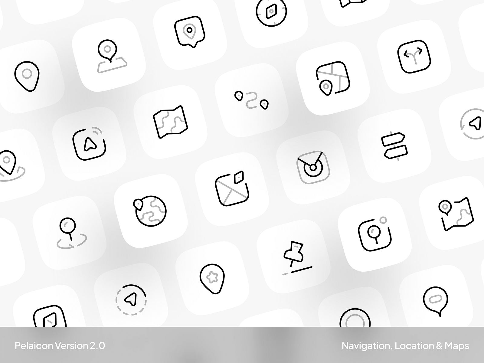 Navigation, Location & Maps Icons - Pelaicon v2.0 🧭 by Ho3ein for Pela ...