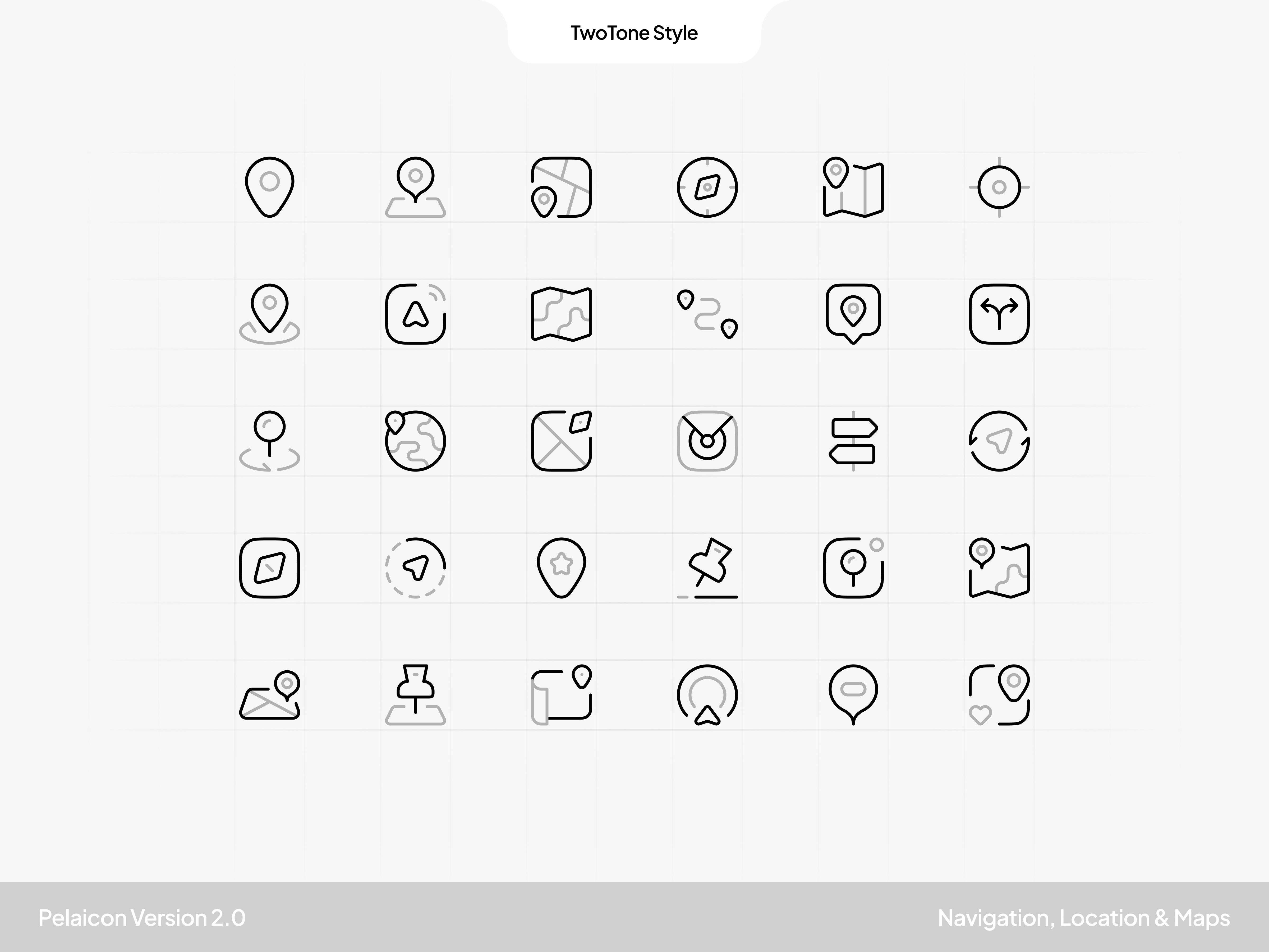 Navigation, Location & Maps Icons - Pelaicon v2.0 🧭 by Ho3ein for Pela ...