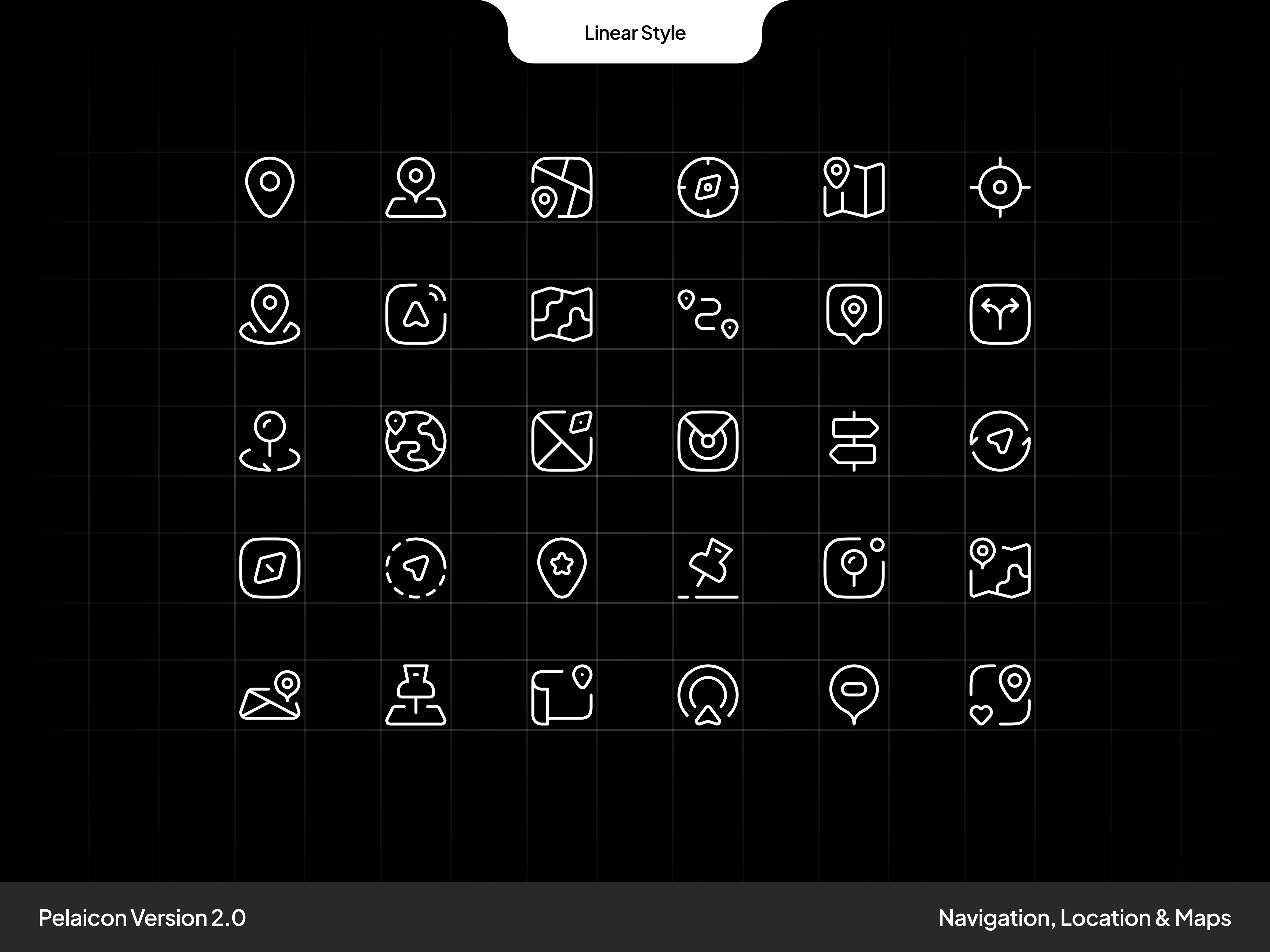 Navigation, Location & Maps Icons - Pelaicon v2.0 🧭 by Ho3ein for Pela ...