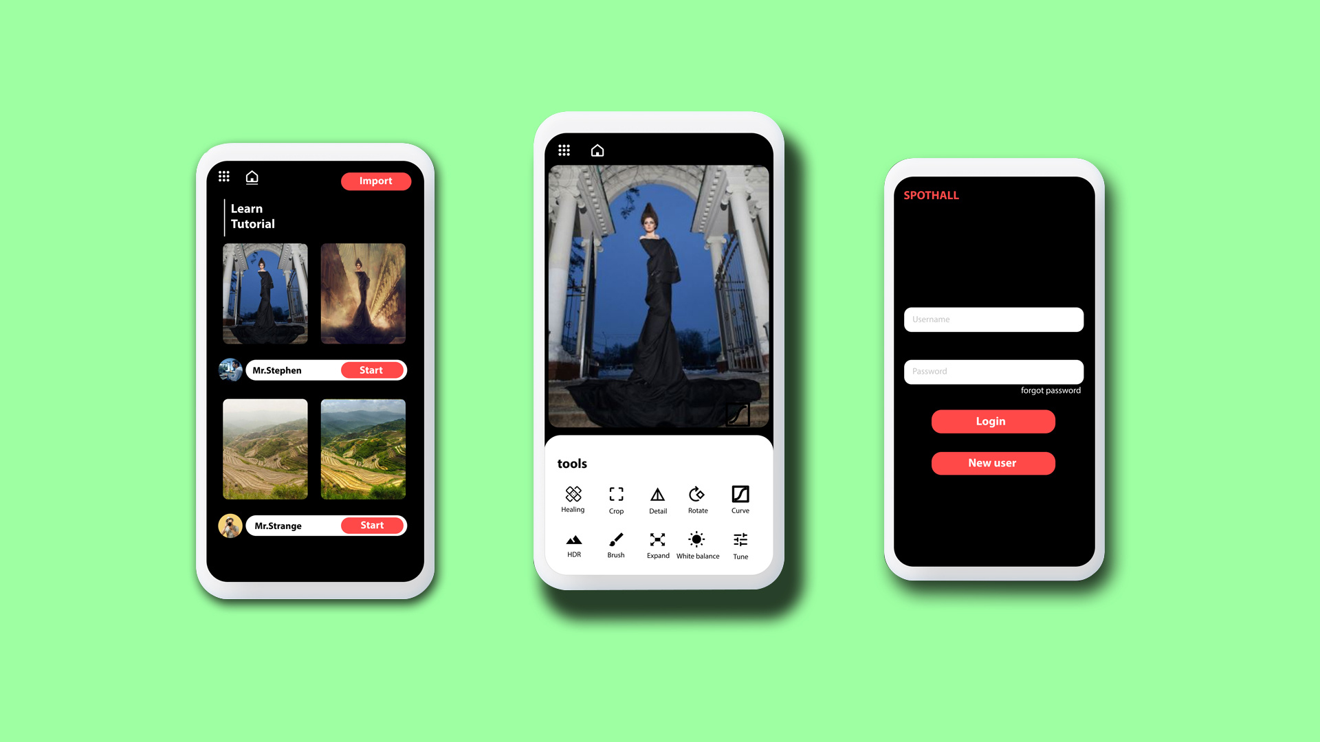 EDITING APP UI by Venudharshan VD on Dribbble