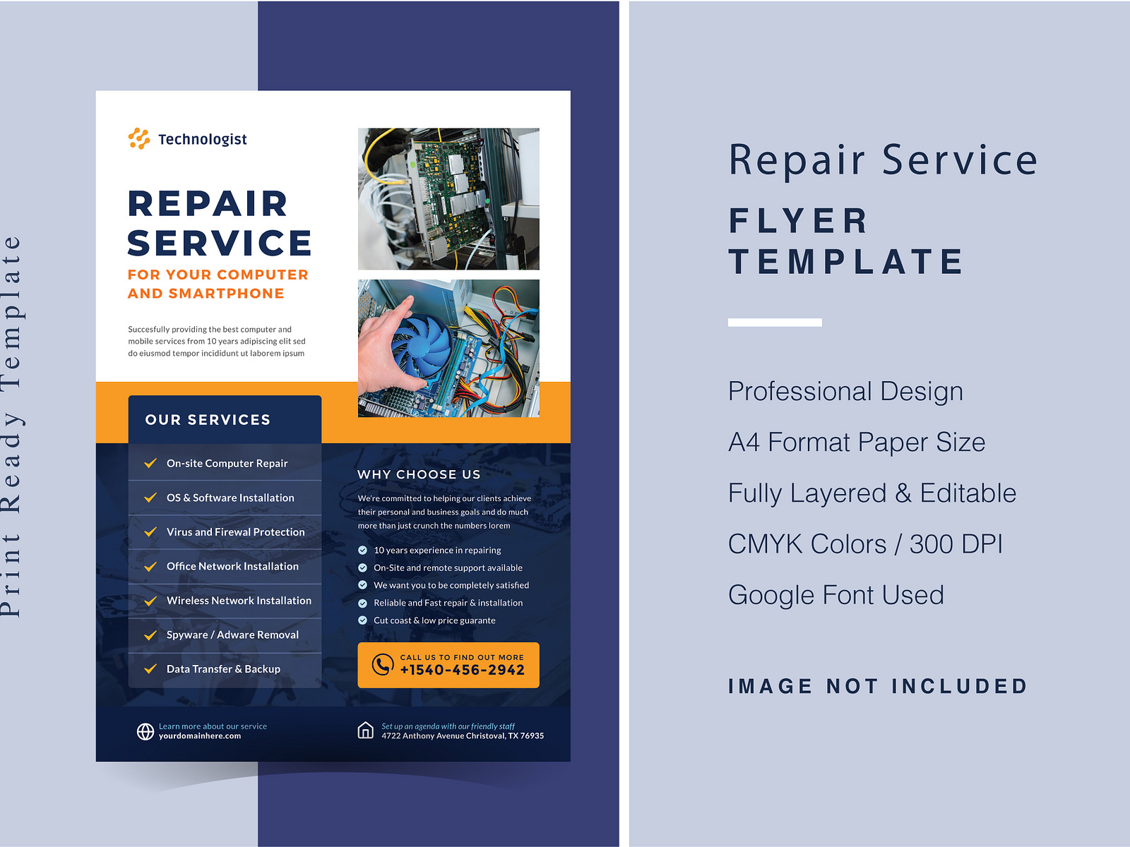 Repair Services Flyer Template by ianmikraz on Dribbble Repair Services Flyer Template by ianmikraz on Dribbble