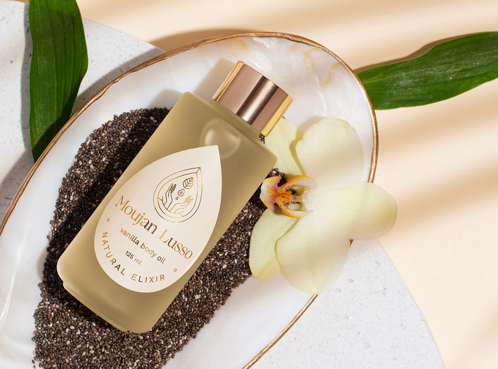Moujan Lusso - Body Oils by Necula Creative on Dribbble