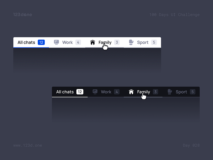Browse thousands of Tabs images for design inspiration | Dribbble