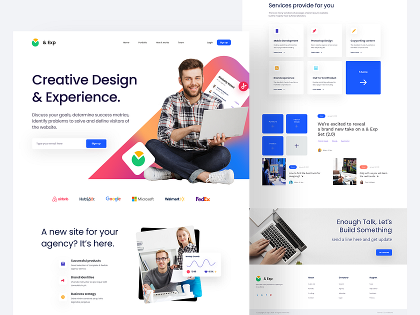 Homepage designs, themes, templates and downloadable graphic elements ...