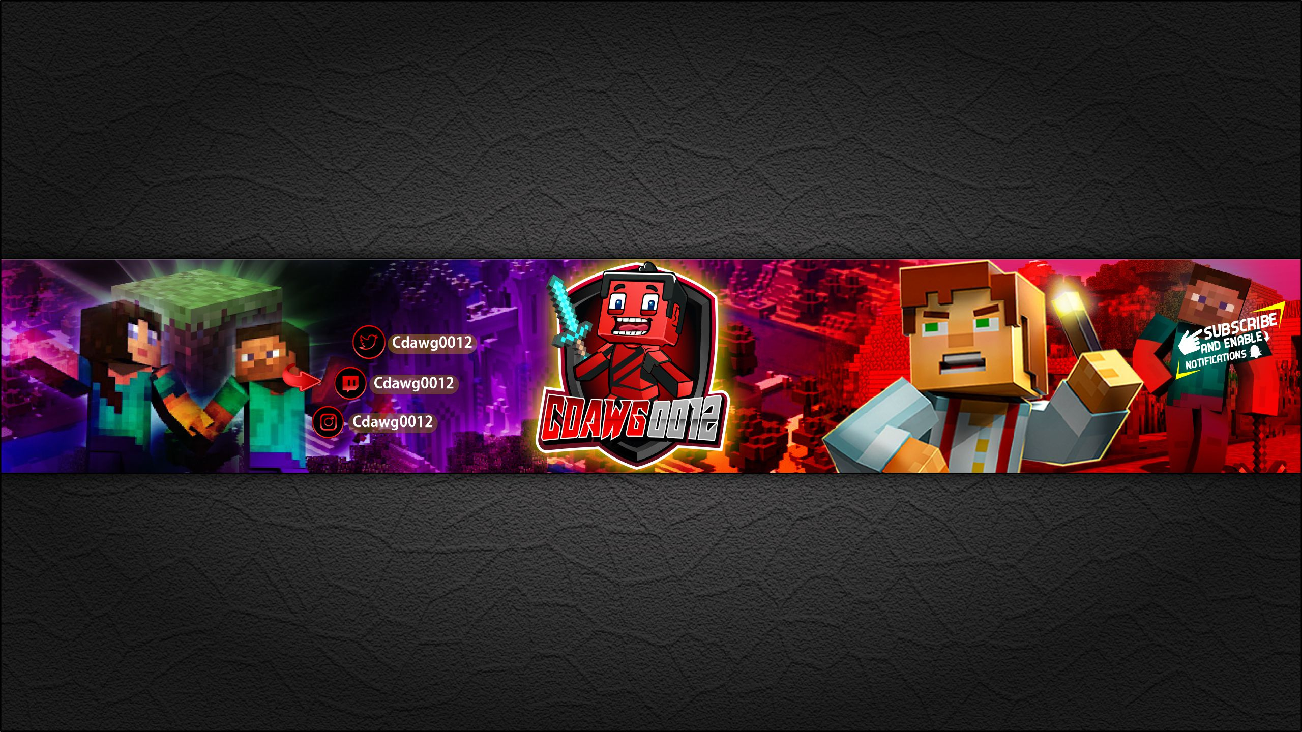 Minecraft Hd Banner