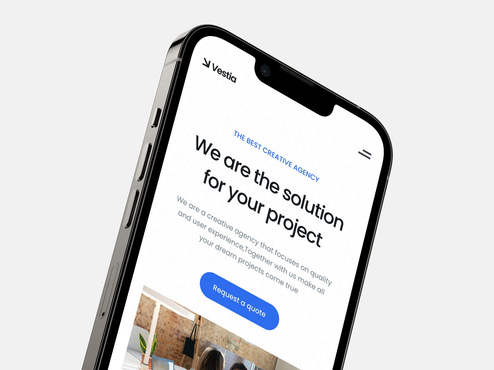 Creative Agency Landing Page - Responsive by Farhan Fauzan on Dribbble