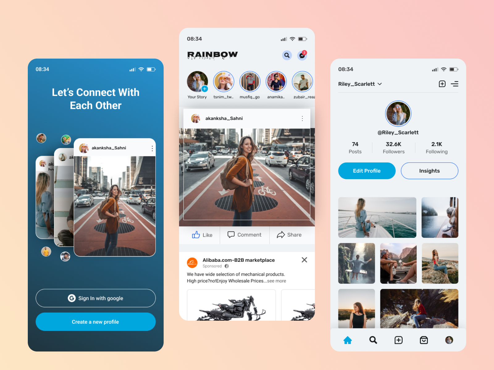 SF-Social Media App by Shariar Hossain for Soft Founder on Dribbble SF-Social Media App by Shariar Hossain for Soft Founder on Dribbble