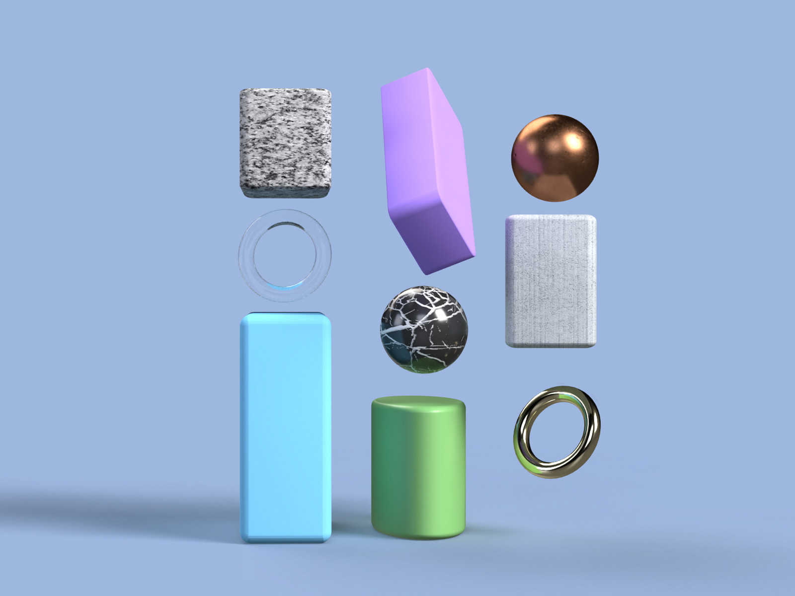 3D Textures by Sara Tompkins on Dribbble