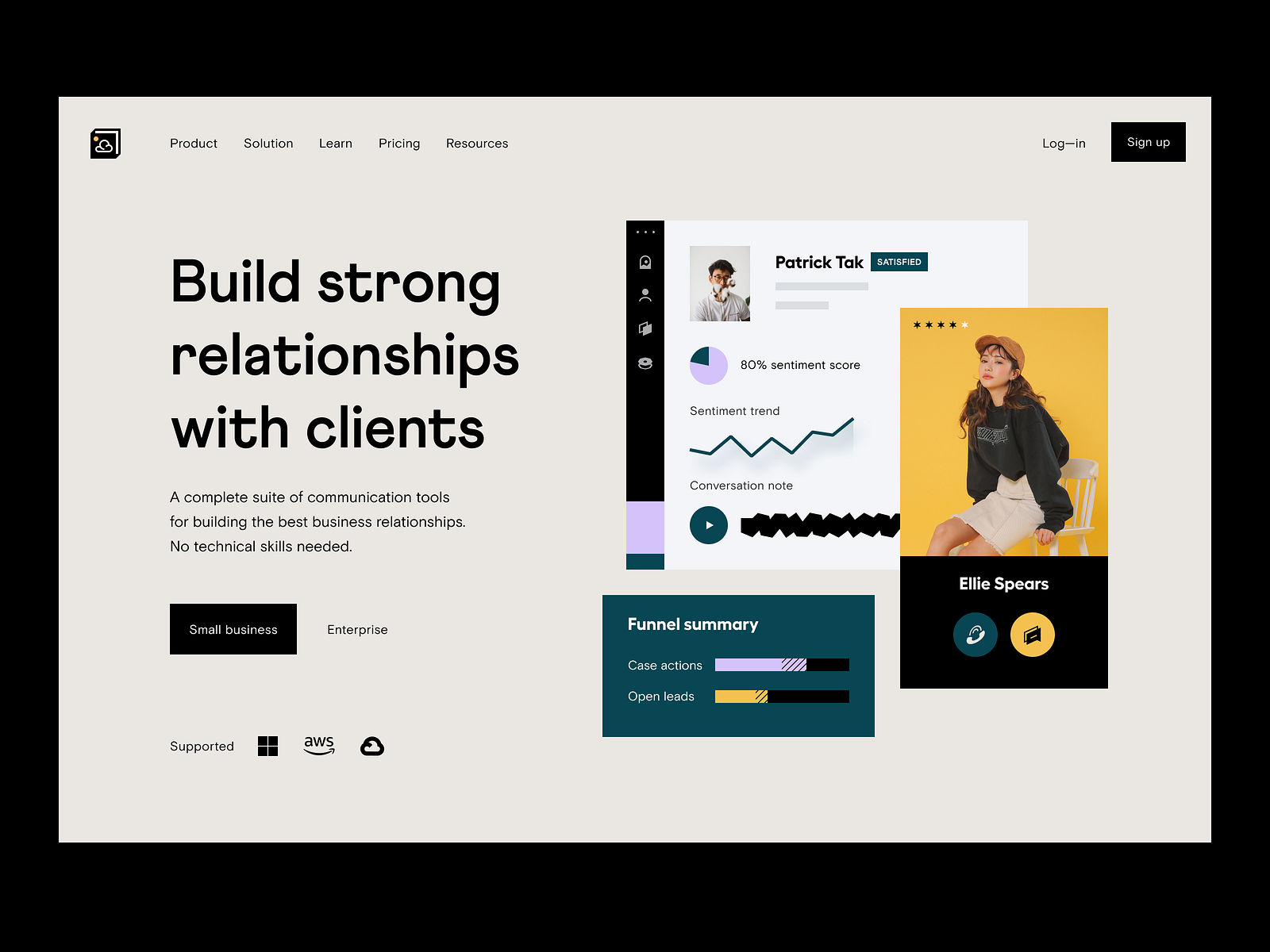 Web design: visual identity by Volodymyr Gruev for OOZE on Dribbble
