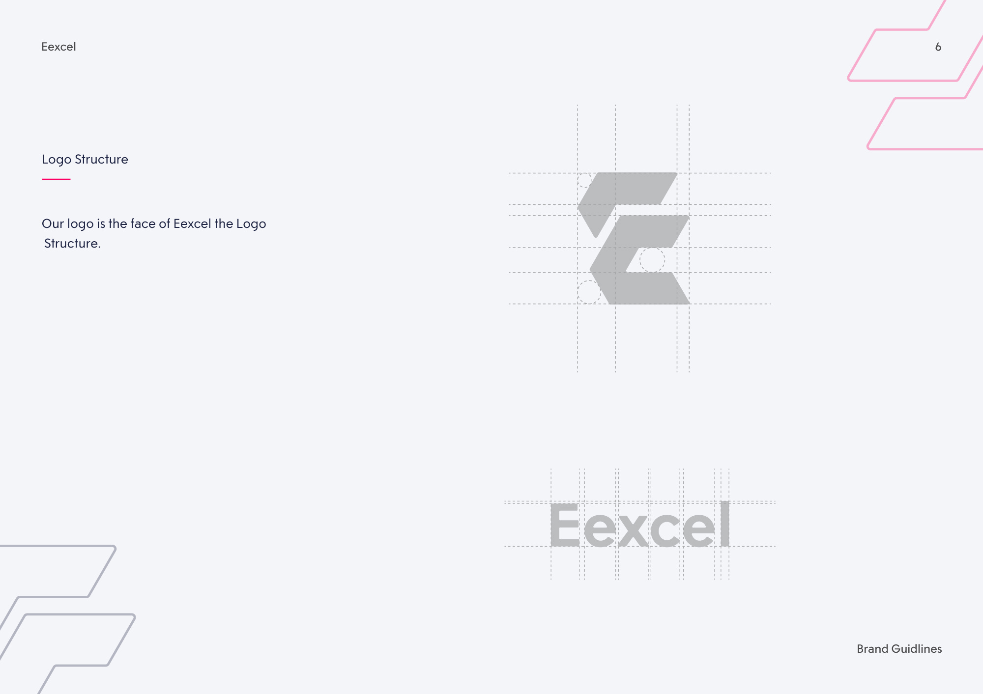 Eexcel - Brand Guidelines by Md Mehedi Hasan for Fixdpark on Dribbble