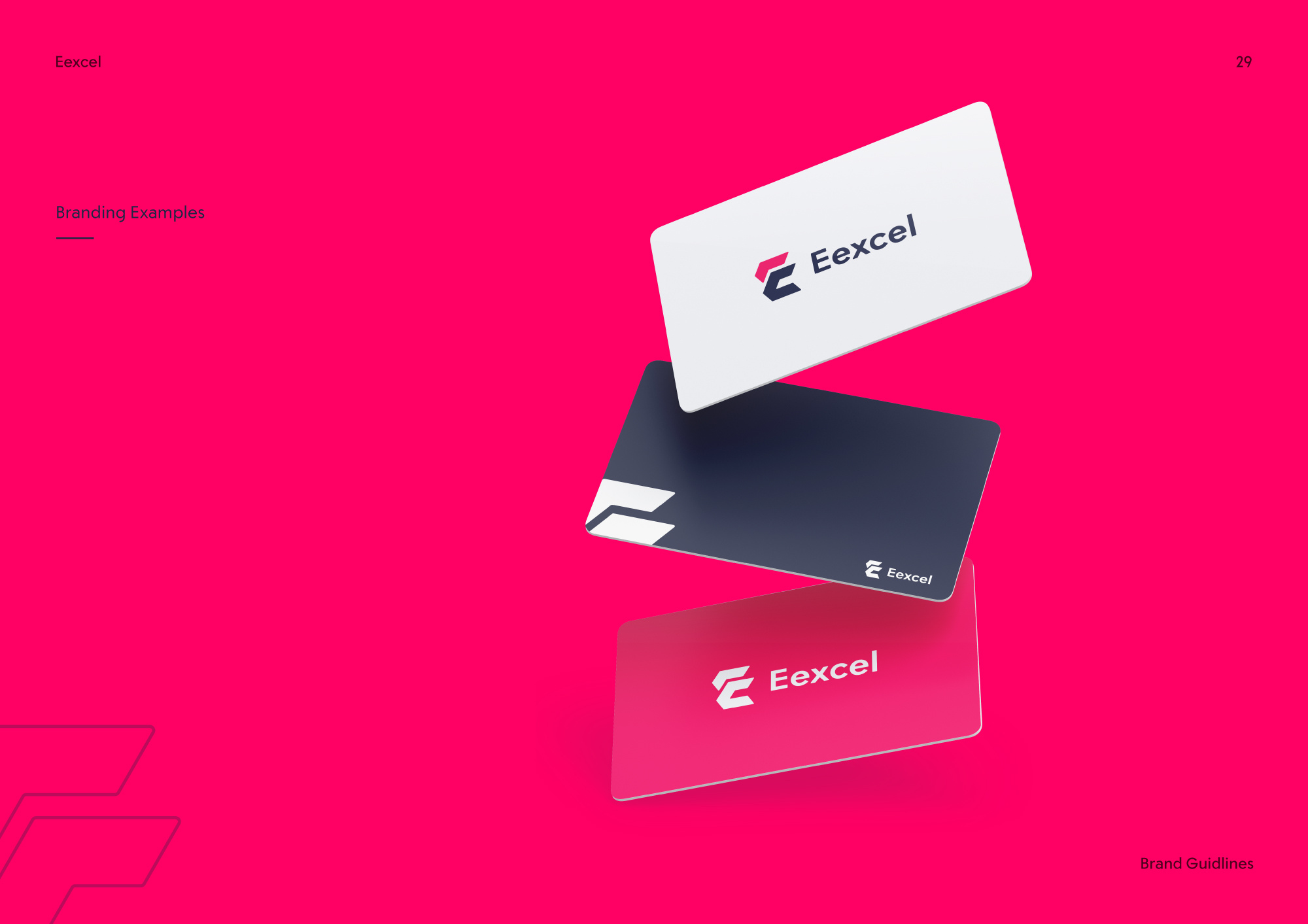Eexcel - Brand Guidelines by Md Mehedi Hasan for Fixdpark on Dribbble