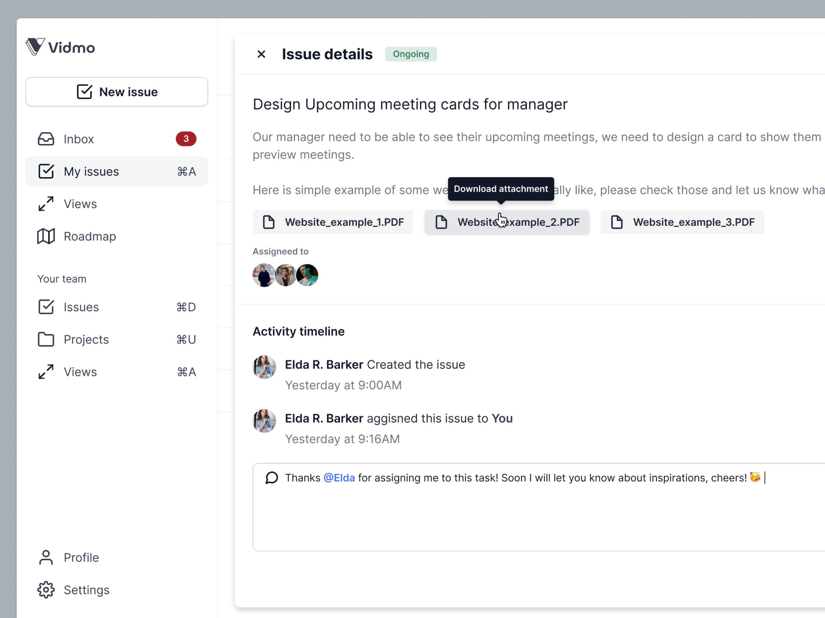 Project Management tool - VidmoSystem by Dawid Jankowski for VIDMO on ...