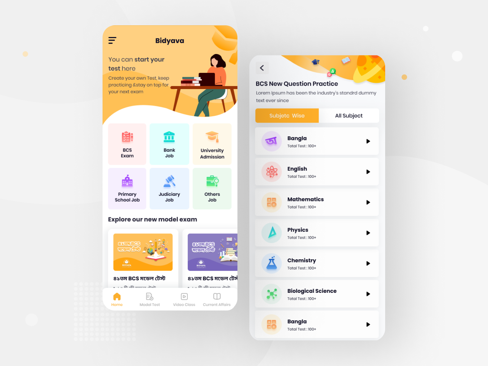 Elearning App UI design by Shad Khan UI/UX on Dribbble