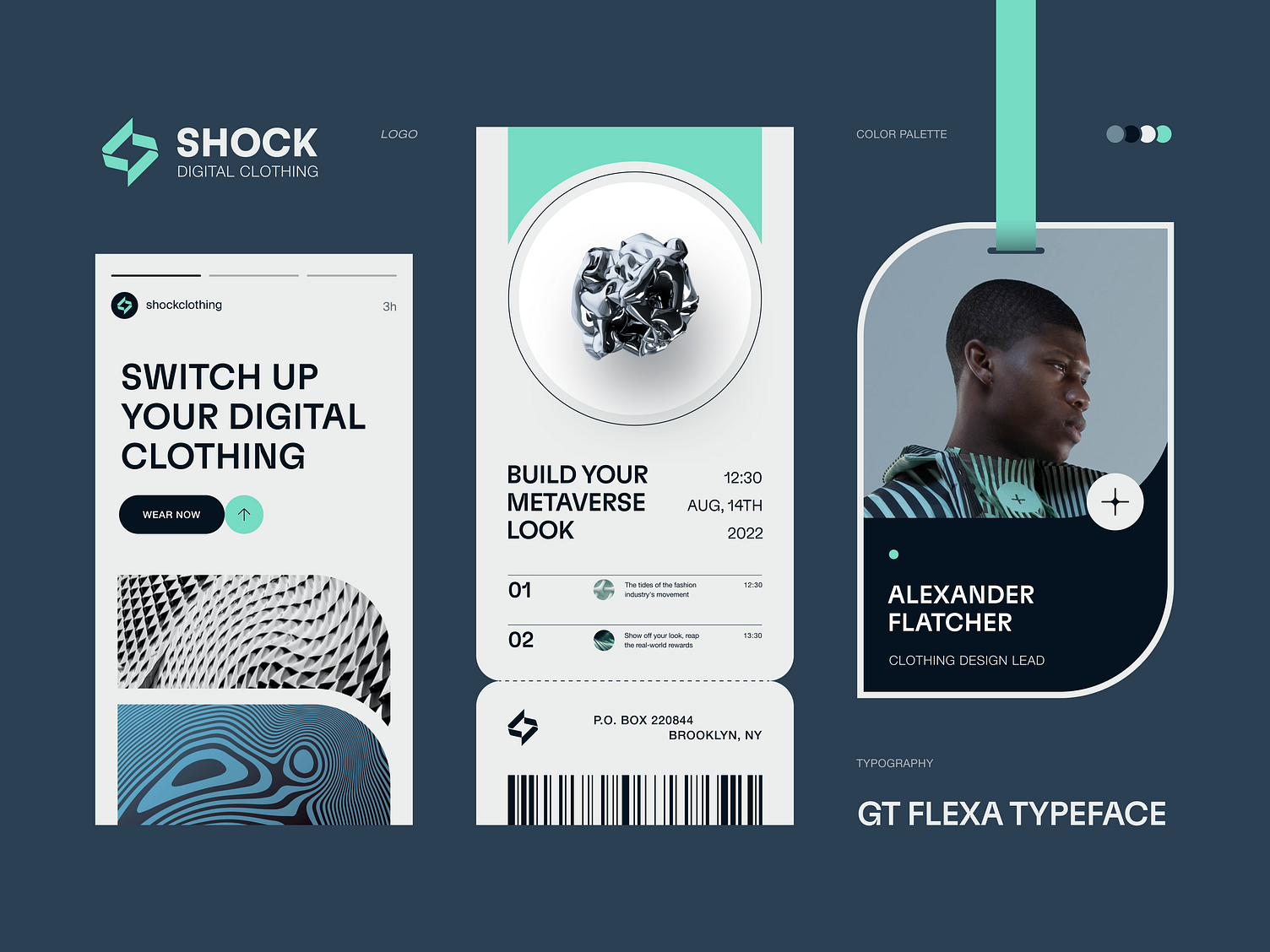 Shock Clothing Branding by Halo Branding for HALO LAB on Dribbble