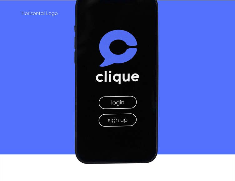 Clique App (Logo & Brand Identity) by Justin Harris on Dribbble