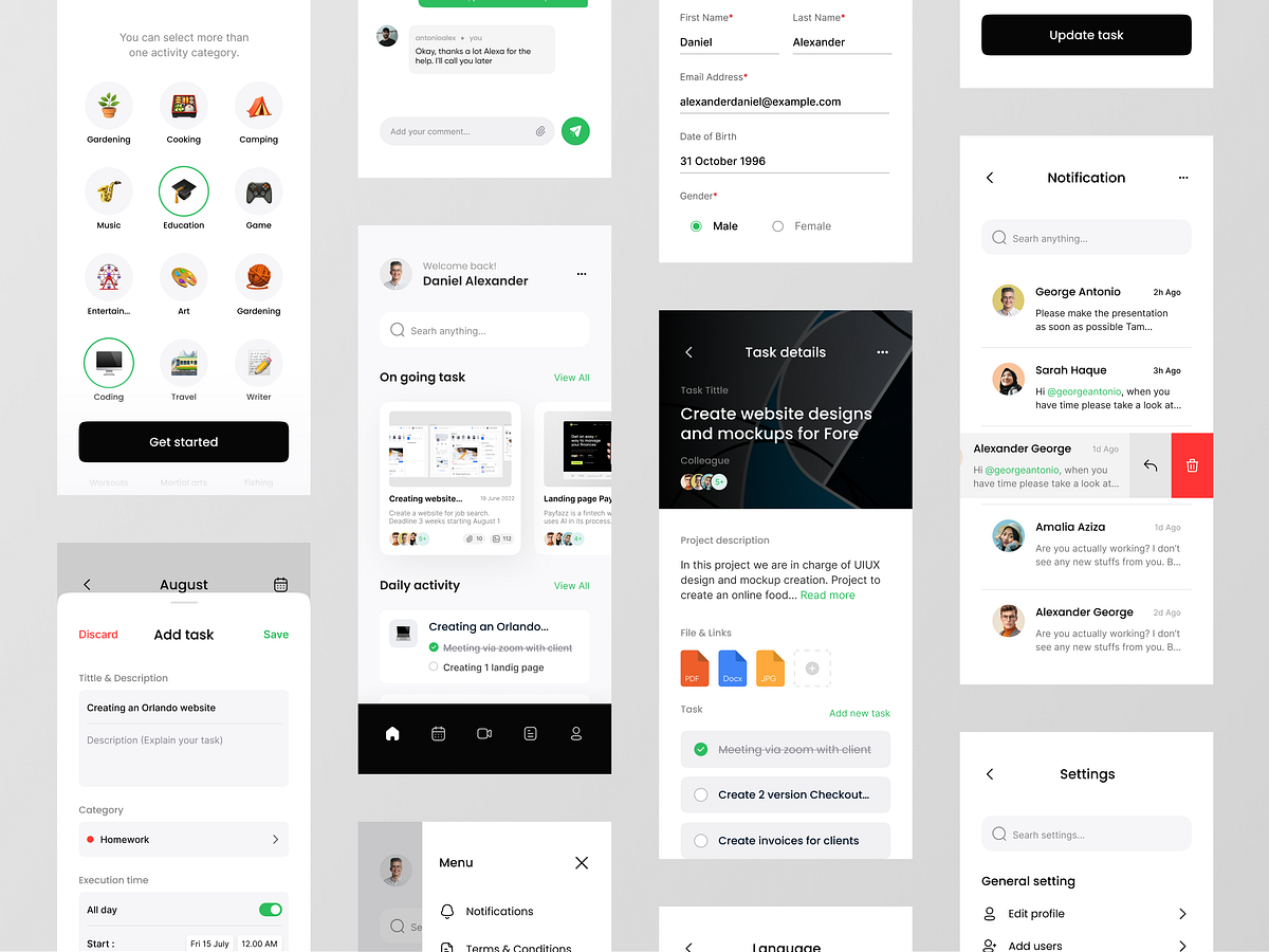 Browse thousands of Flutter Dashboard images for design inspiration ...