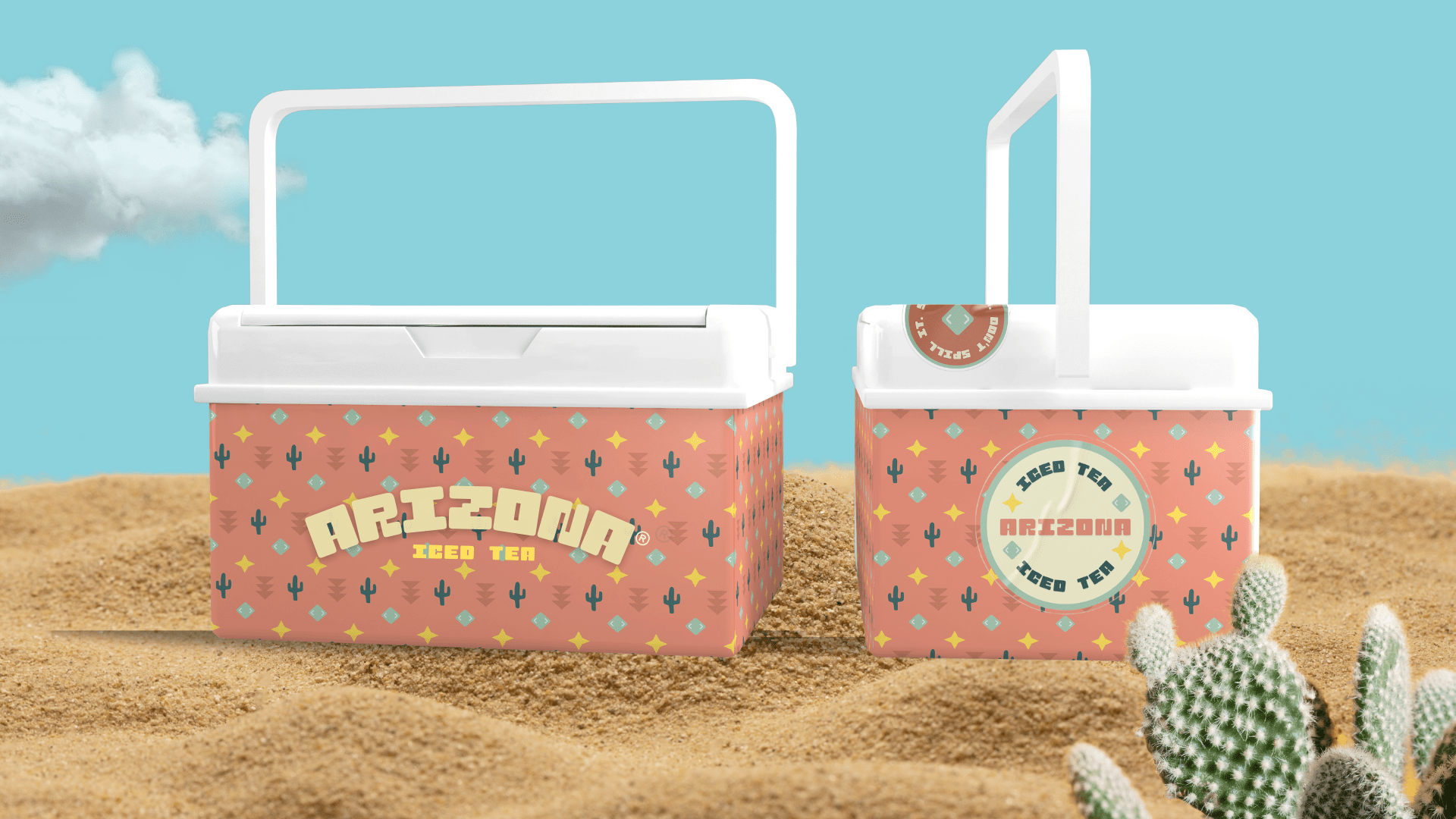 Arizona Iced Tea (Logo & Brand Identity) by Justin Harris on Dribbble