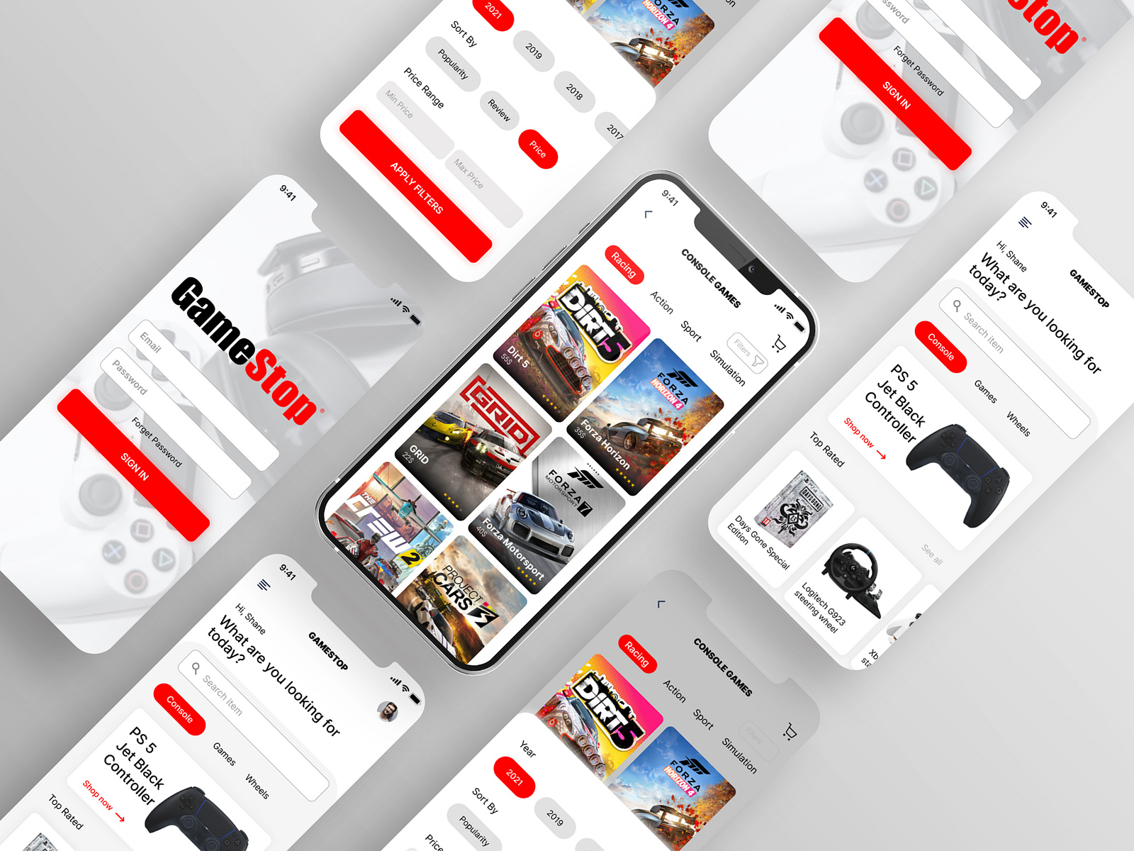 GameStop by Ishan Fernando on Dribbble