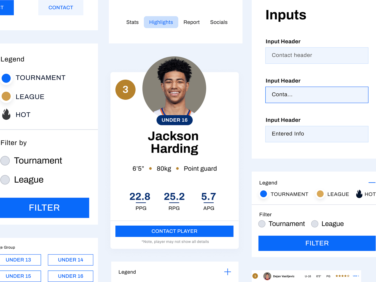 Plus 100 Prospects Website / UI Kit by Alyoop on Dribbble