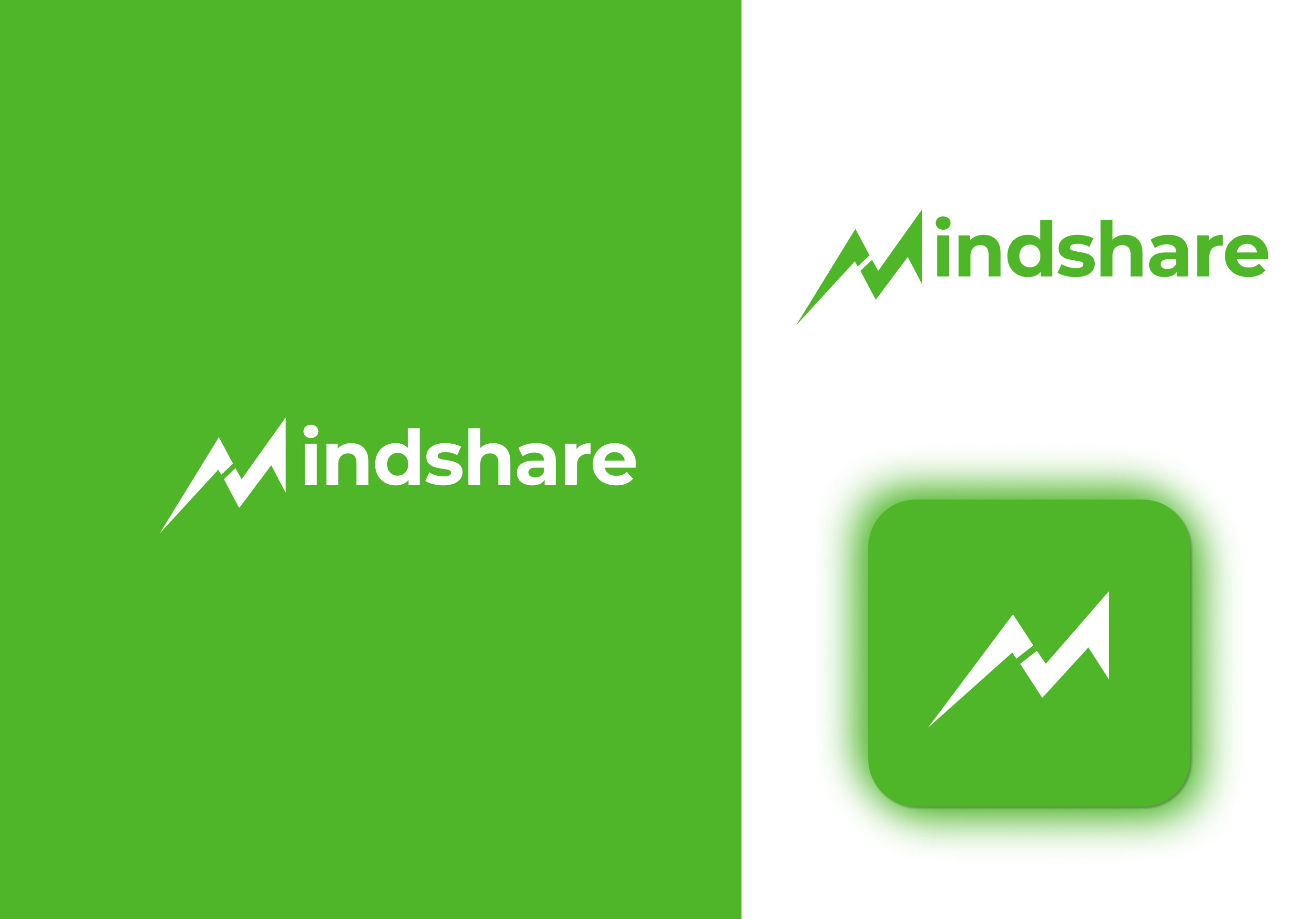 Mindshare Logo by Boldteq by Boldteq on Dribbble