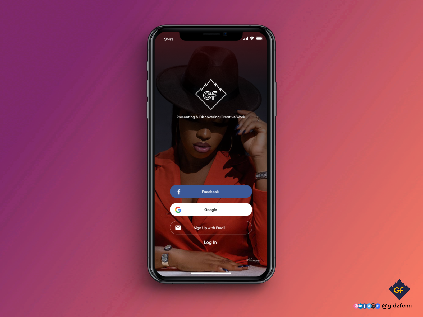 Mobile App Sign Up by Gidz Femi Badejo on Dribbble