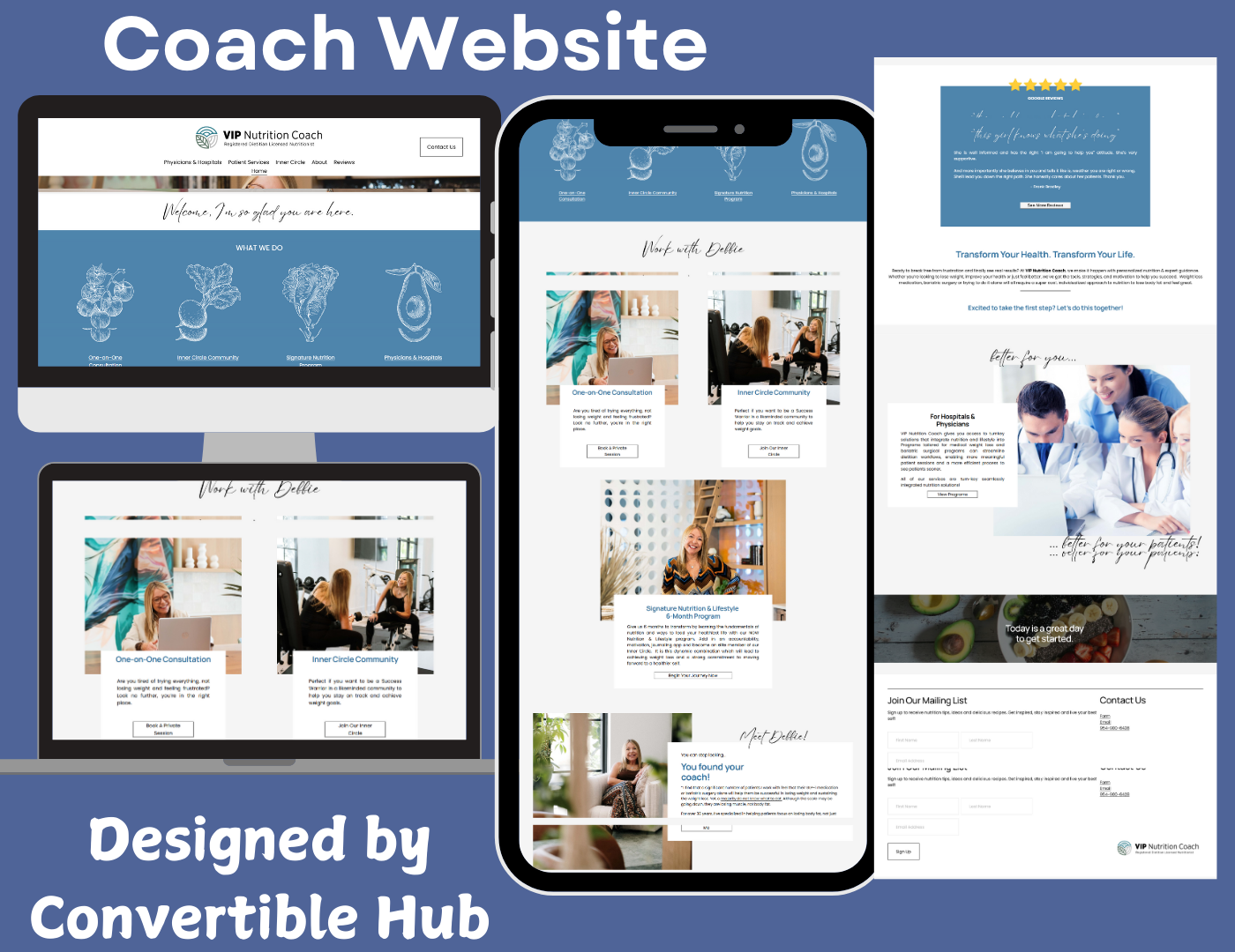 Coach Website I Designed On Gohighlevel by Bashiru Tawakalitu on Dribbble