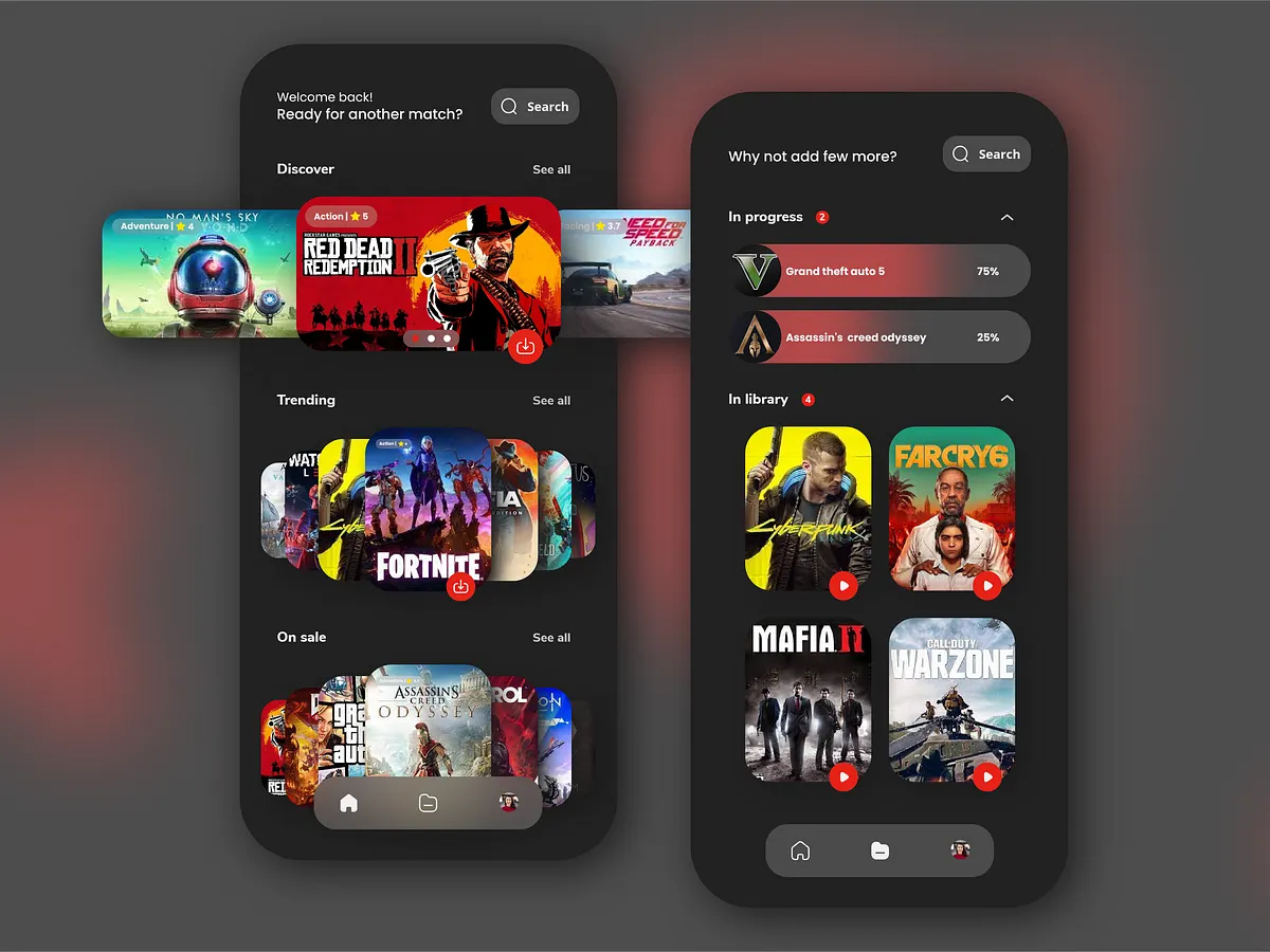 Game Library designs, themes, templates and downloadable graphic ...