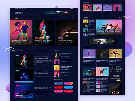 News UI designs, themes, templates and downloadable graphic elements on ...