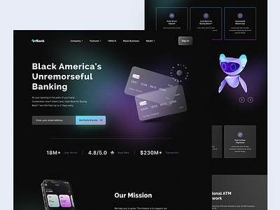 Banking Homepage designs, themes, templates and downloadable graphic ...