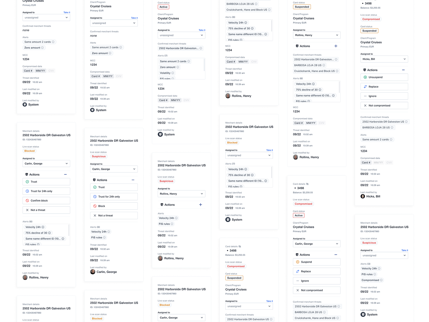 Bottom sheet side panel by Peter Grochowski on Dribbble