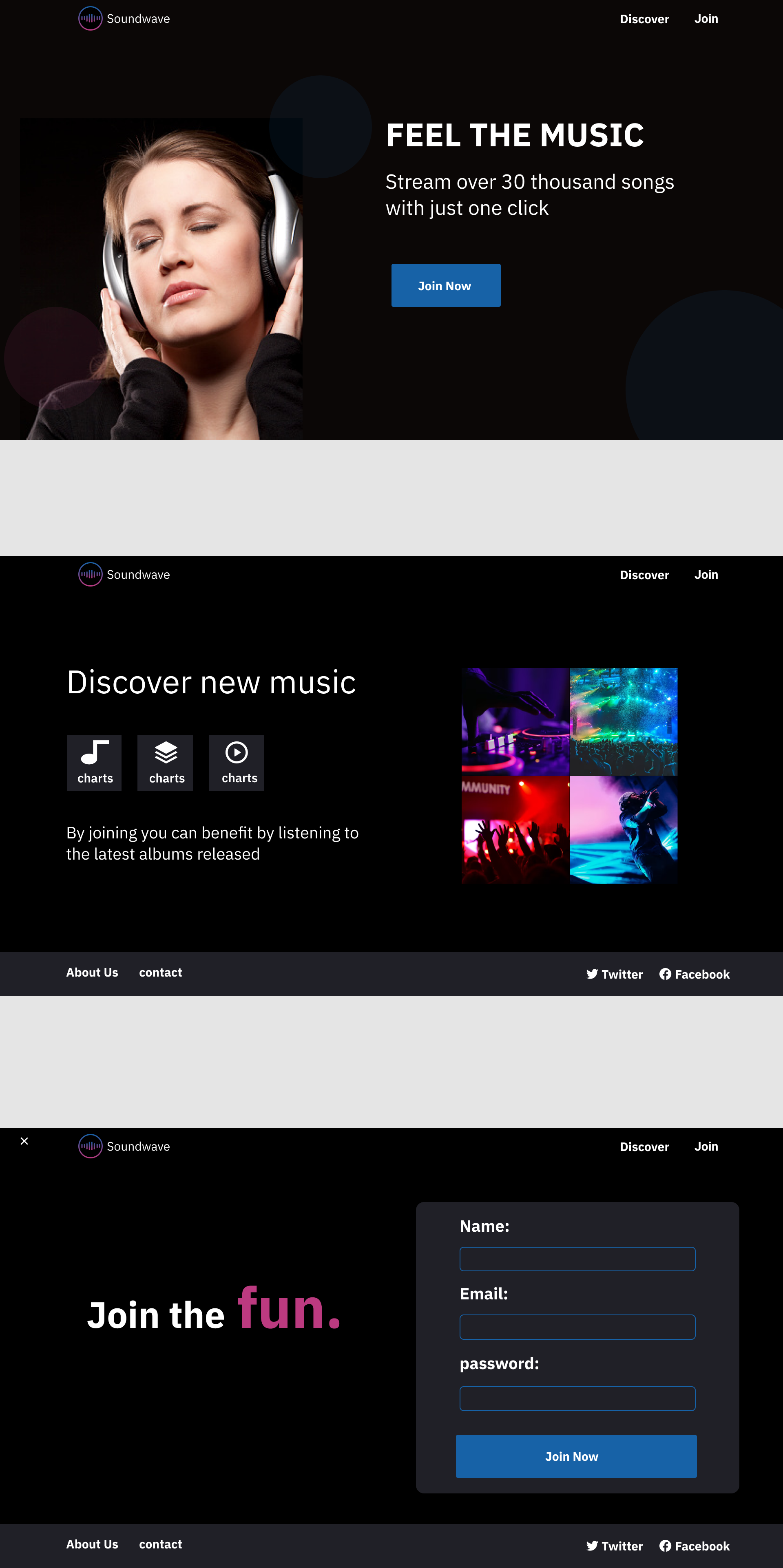 Music Album UI by Aishwarya Pandey on Dribbble