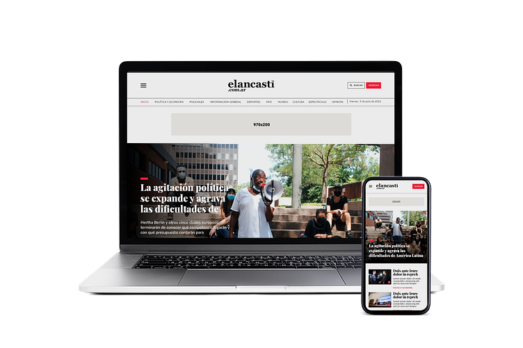 Ui Newspaper redesign by Julieta Rossia on Dribbble