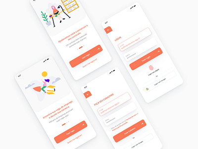 Browse thousands of Login Orange images for design inspiration | Dribbble