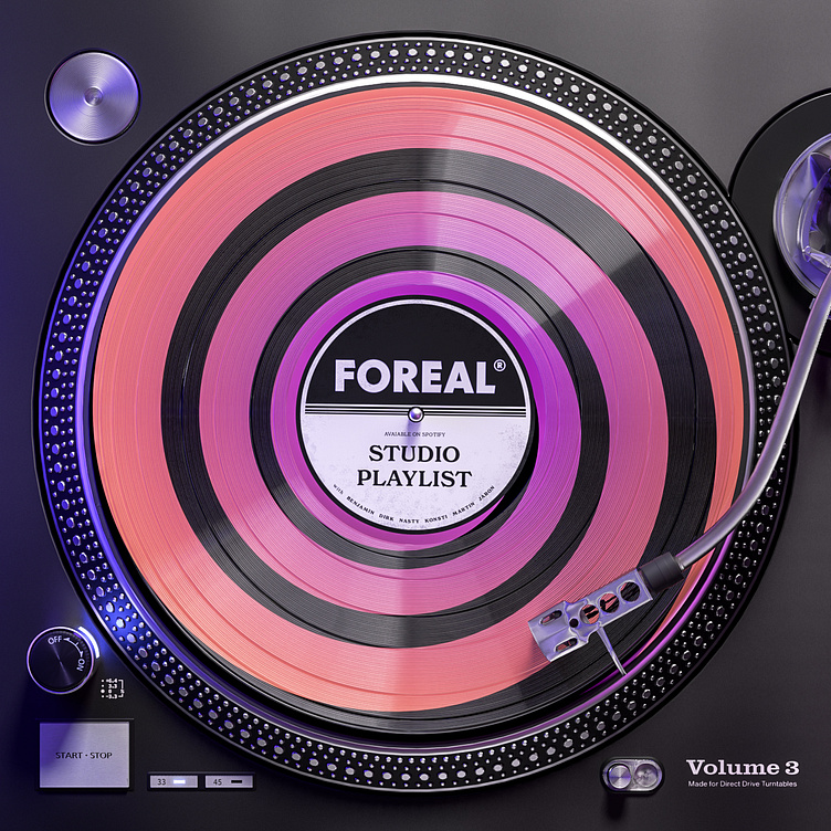 Studio Playlist Covers by FOREAL® on Dribbble