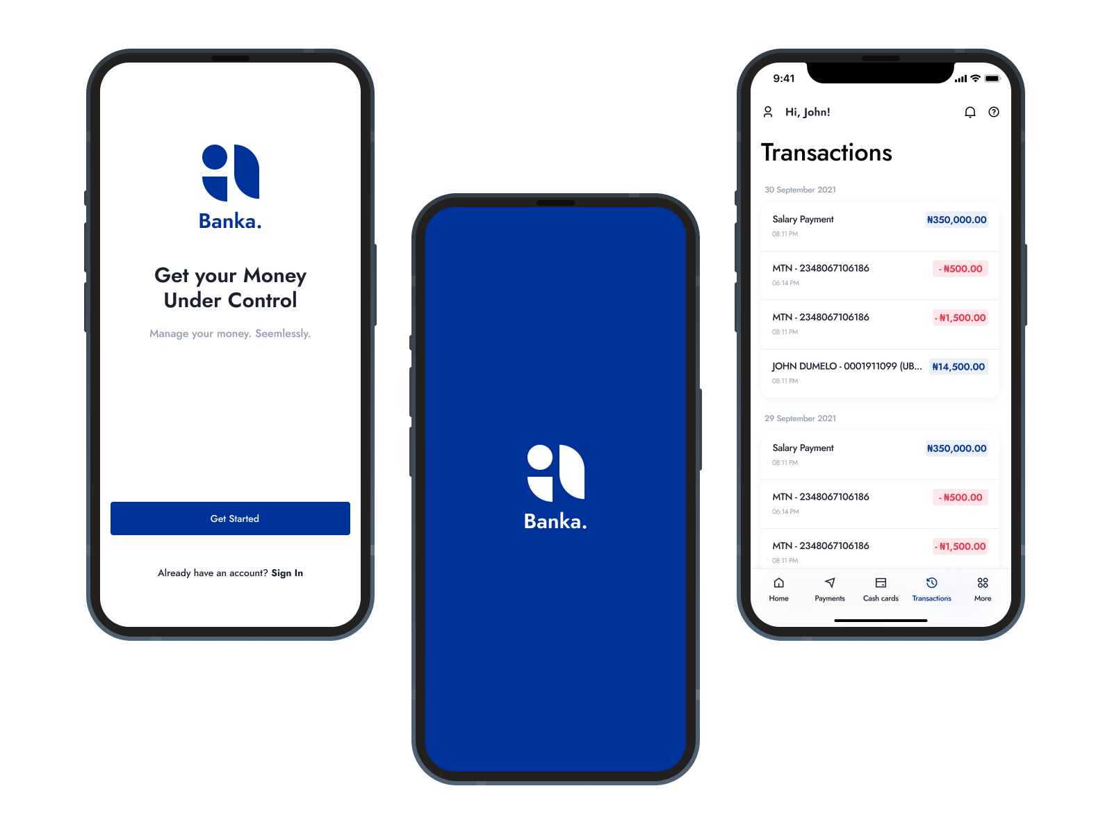 Banka UI by Cmion on Dribbble