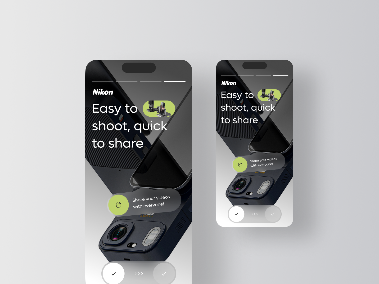 Nikon Mobile App - Video Management Solution by RonDesignLab ⭐️ on Dribbble